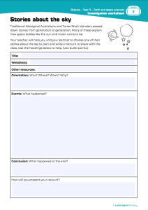 Year 3 Science - Let's teach! Primary
