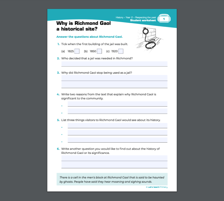 Year 2 Lesson plans - Let's teach! Primary